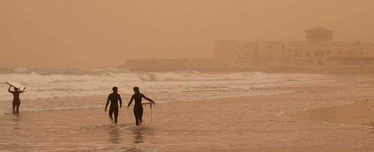 La calima que afecta a Canarias no se producía desde hace más 30 años