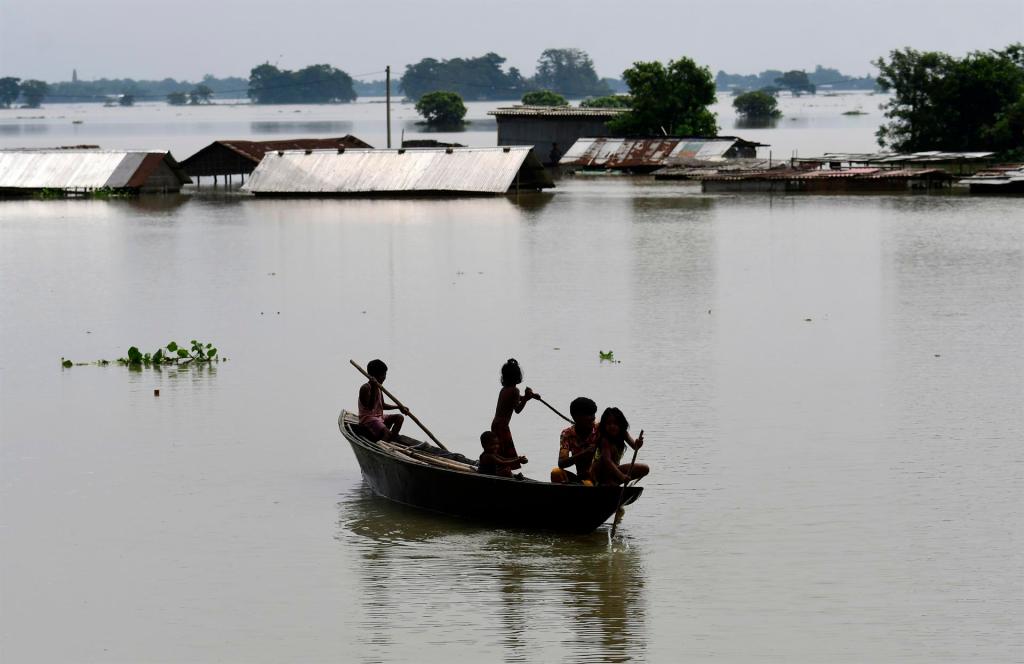 La temporada de monzones en India deja más de 230 muertos y millones de ...