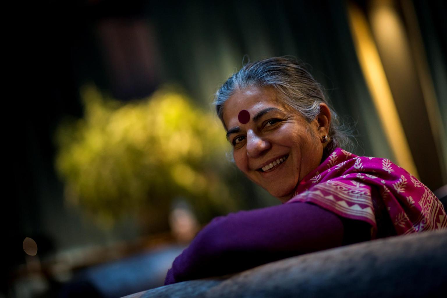 La activista ecofeminista Vandana Shiva, Premio Ignacio Ellacuría 2022
