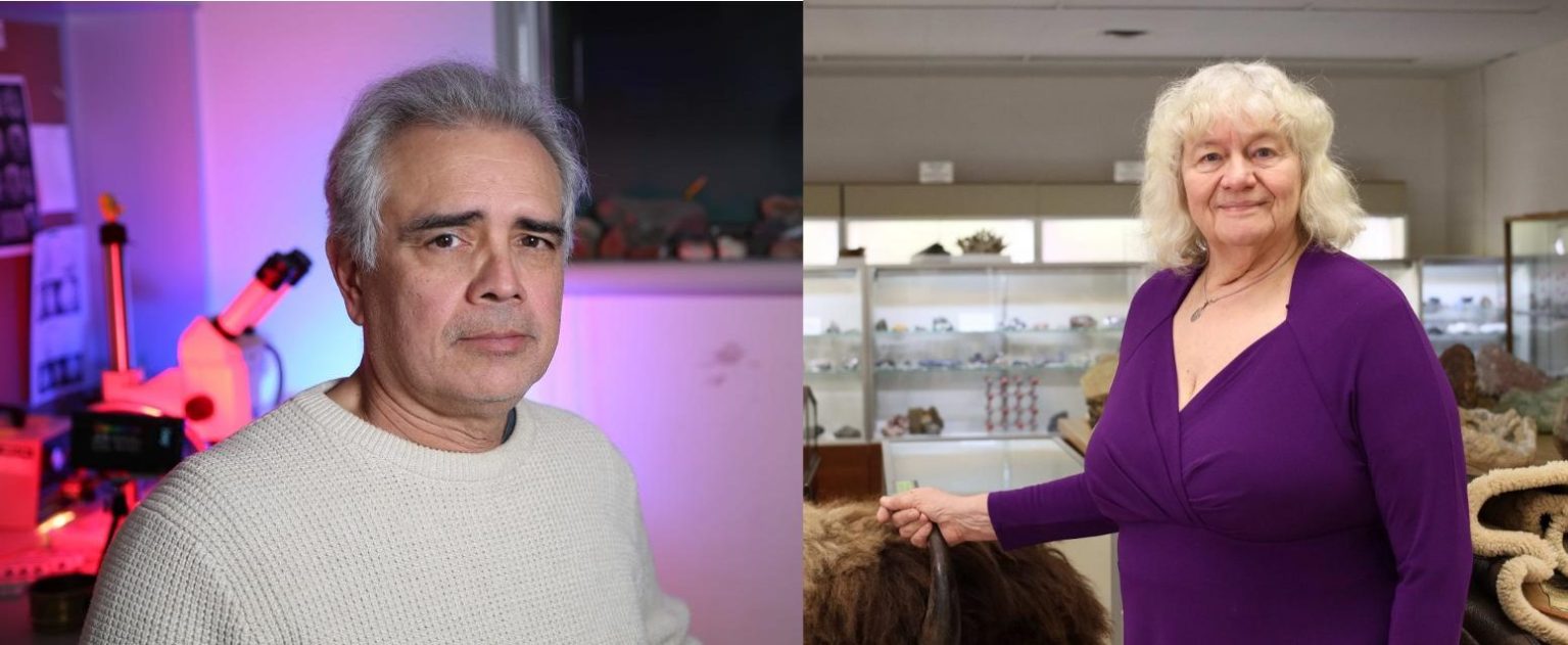 Los paleoclimatólogos James Zachos (EE.UU.) y Ellen Thomas (Países ...