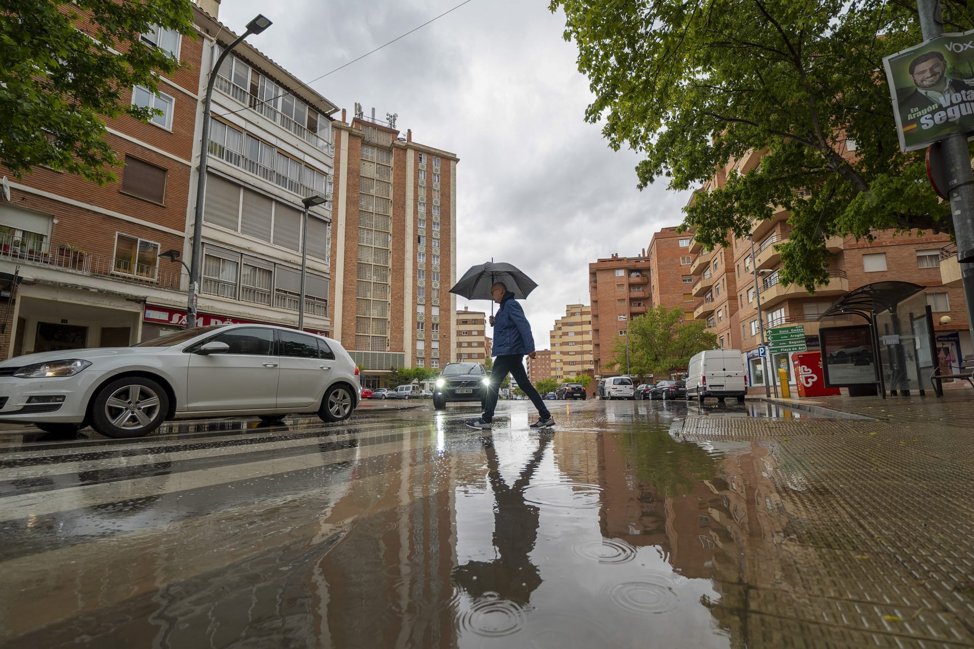 Continúa lloviendo, con la DANA sobre el cuadrante noreste peninsular