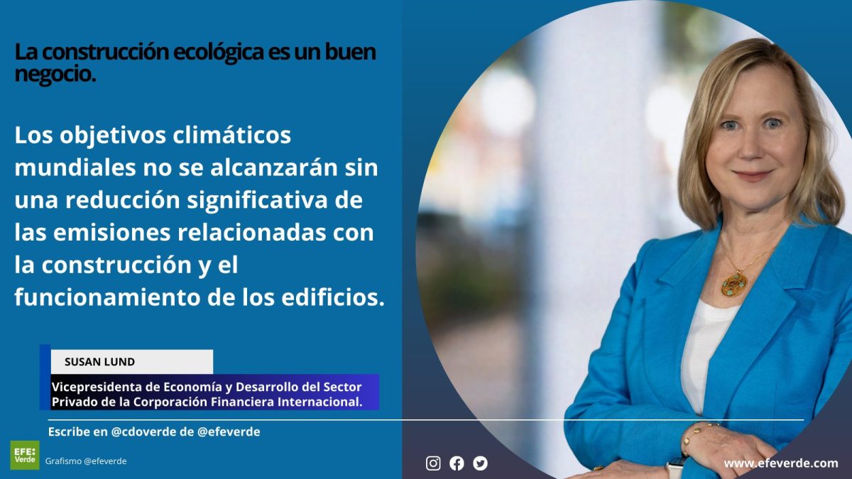 Susan Lund (CFI): descarbonizar la construcción es clave - EFEverde