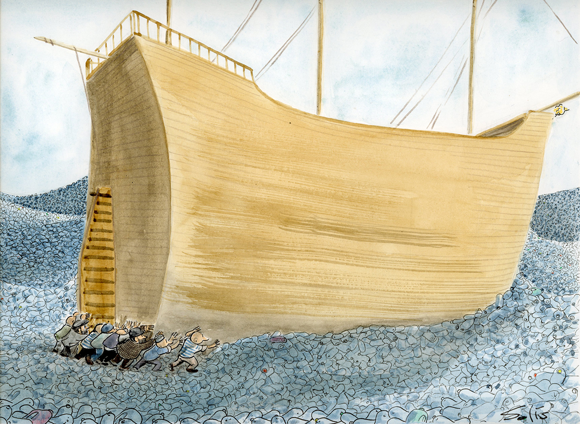 Día de la gente del mar (de plástico). Por (*) Víctor Solís (@Visoor ...