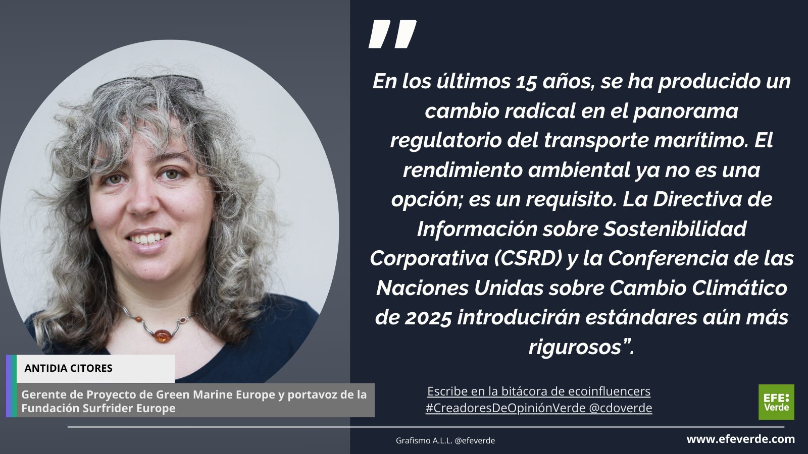 Industria marítima europea: El rendimiento ambiental ya no es una ...