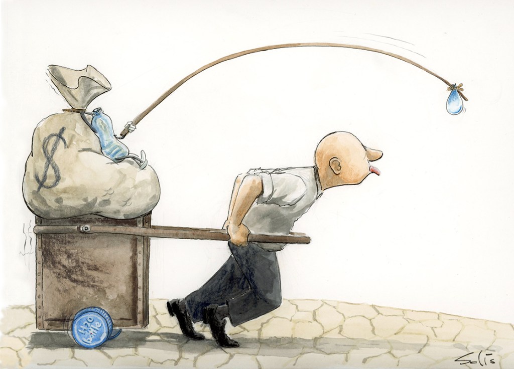 Agua embotellada (el palo y la zanahoria). Por Víctor Solís (@Visoor ...