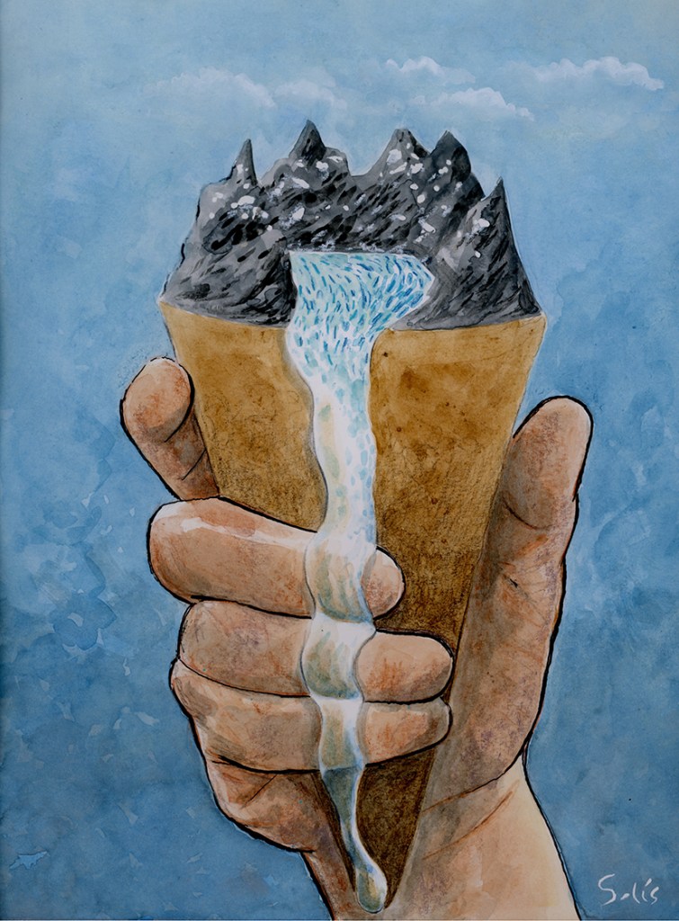 Agua y glaciares. Por Víctor Solís (@Visoor) - EFEverde