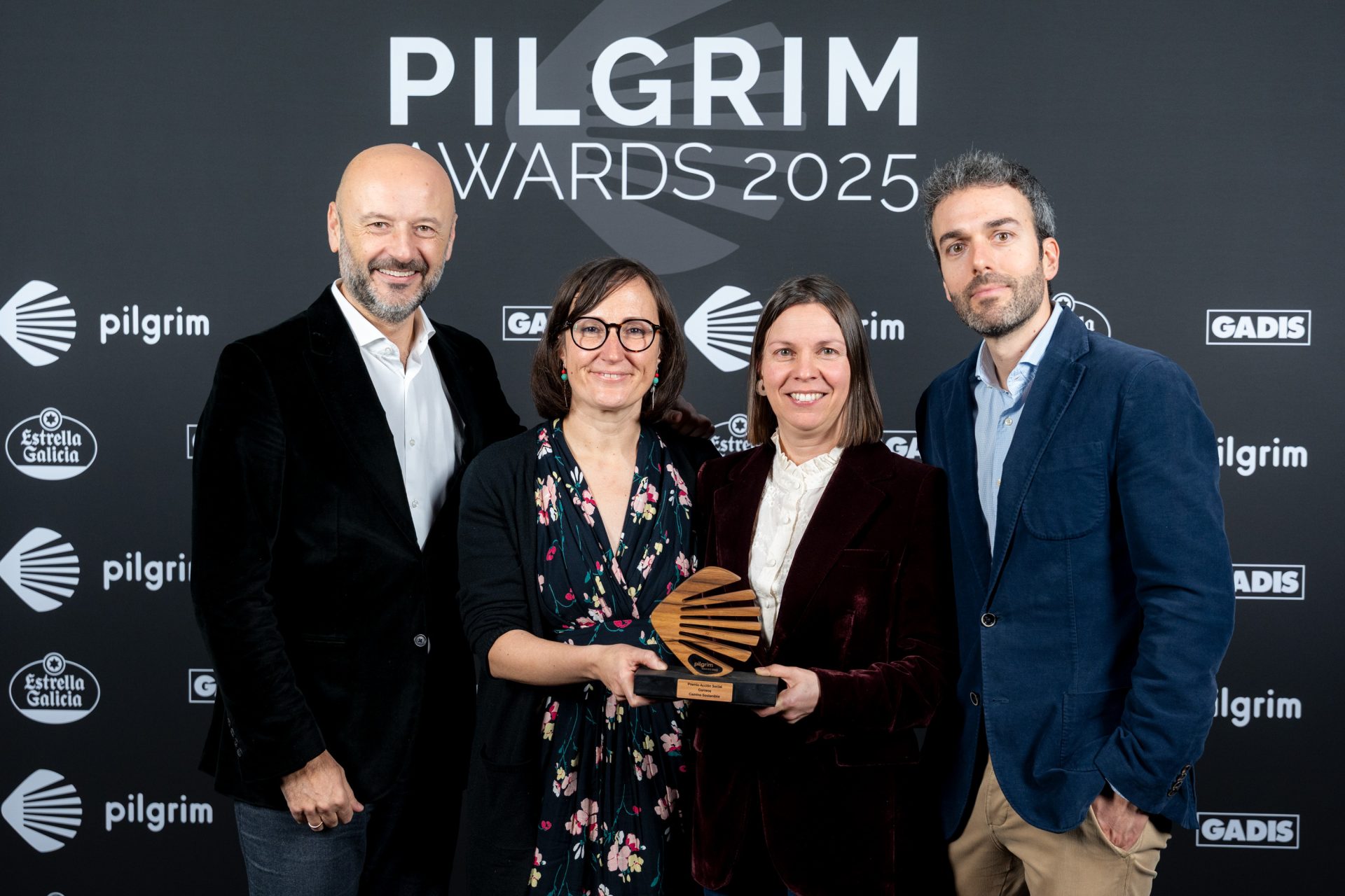 Correos recibe el premio Pilgrim 2025 de Acción Social