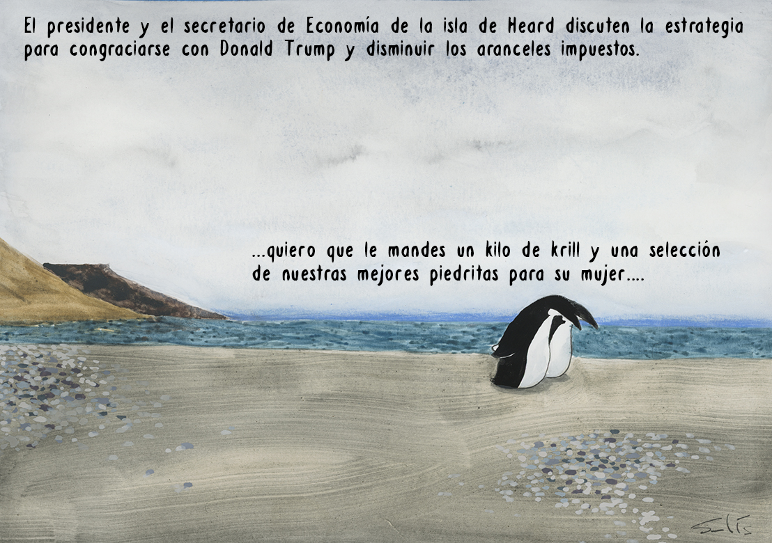 Aranceles hasta para los pingüinos. Por Víctor Solís (@Visoor) - EFEverde